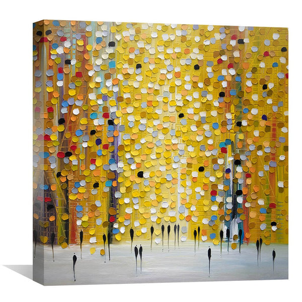 Yellow Sunset Canvas – ClockCanvas