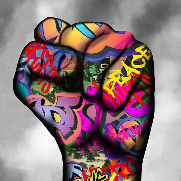 Graffiti Wall Art - Available in Print, Canvas and Framed – ClockCanvas