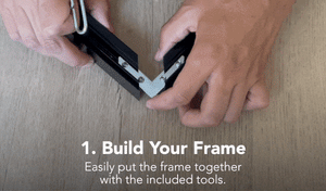 XL Artwork with Easy Build Frames – ClockCanvas