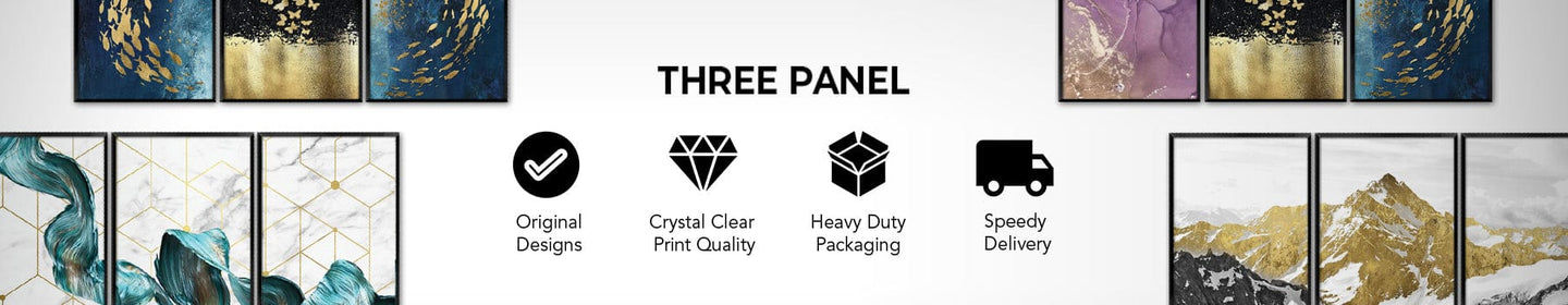 3 Panel Set Canvas – Wall Art | Poster Art Print | Framed Prints – Page ...
