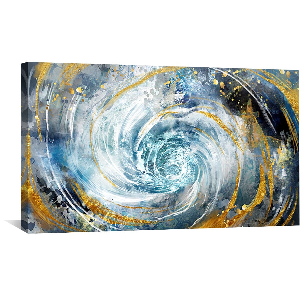 Abstract Spiral Canvas – ClockCanvas
