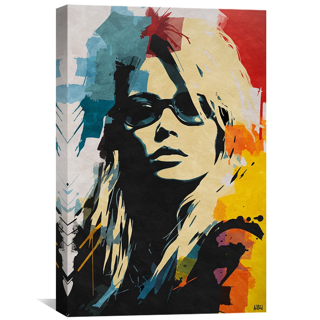 Brigitte Bardot Canvas – ClockCanvas