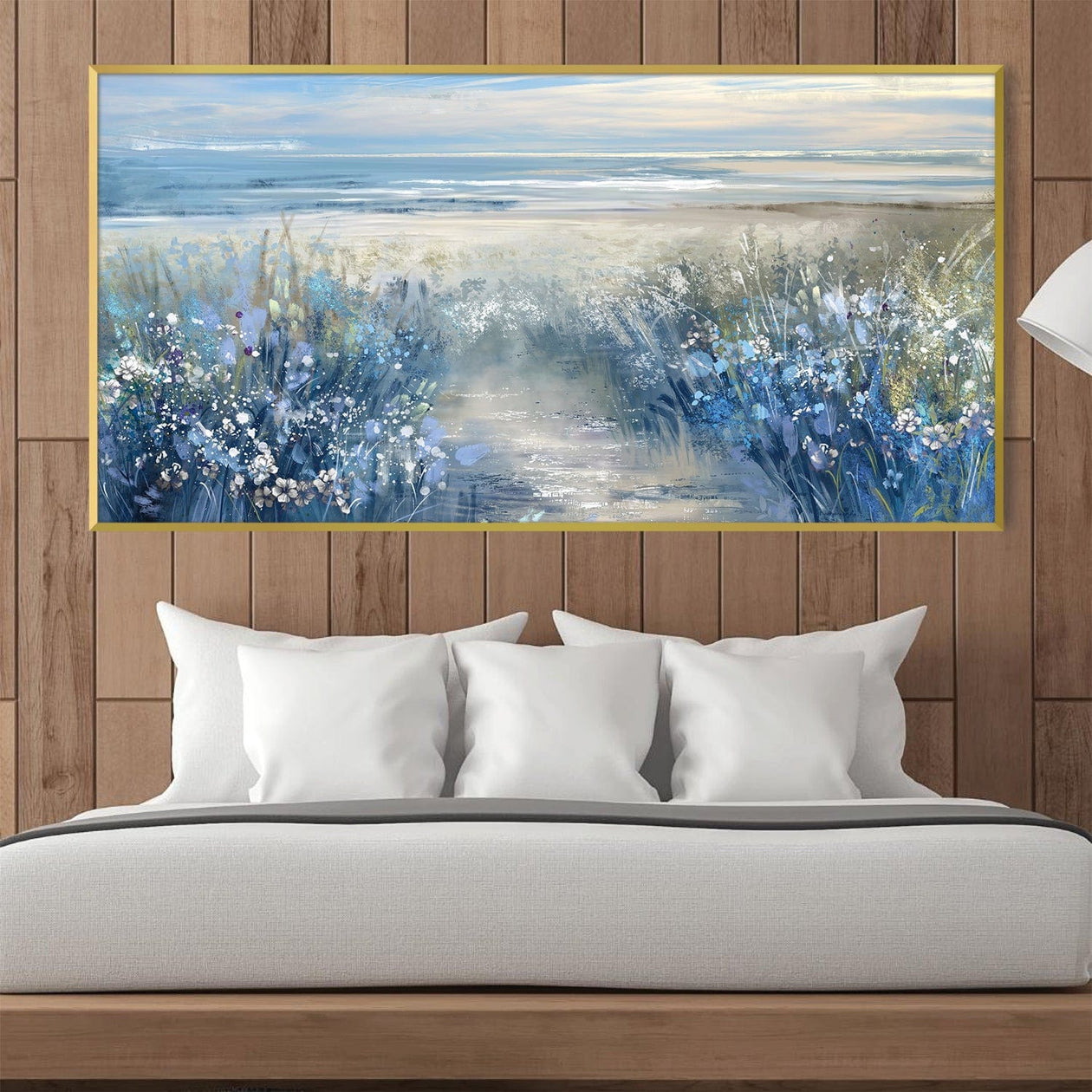 Coastal Bloom Canvas – ClockCanvas