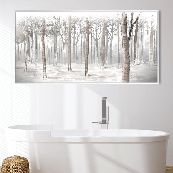 Frosted Breath Canvas – ClockCanvas