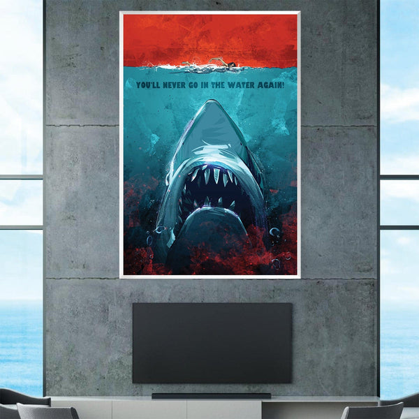 Jaws Redux Canvas – ClockCanvas
