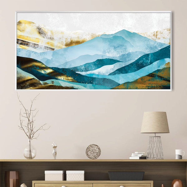 Rolling Blues Canvas | Canvas Wall Art – ClockCanvas