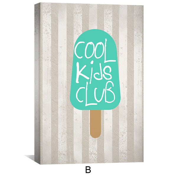 The Ice Club Canvas | Canvas Wall Art – ClockCanvas