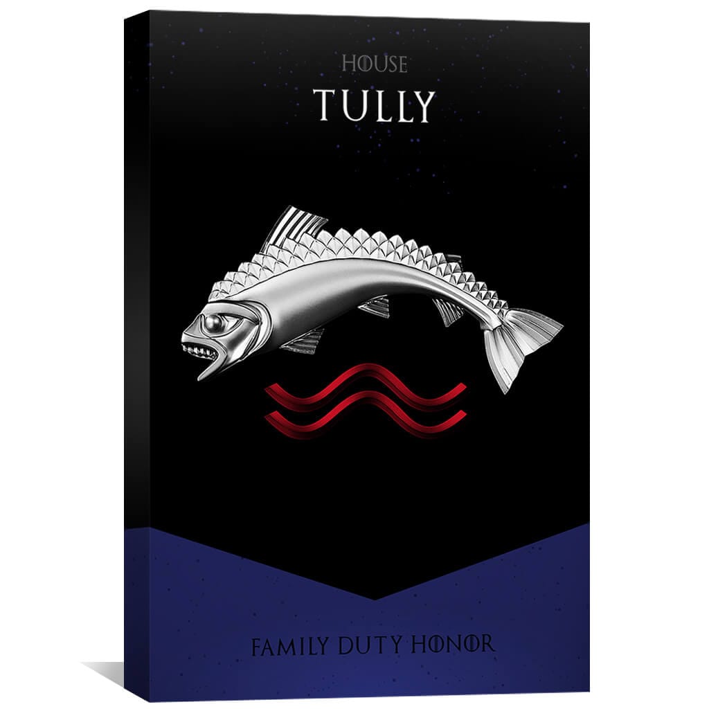 GOT Tully Canvas – ClockCanvas