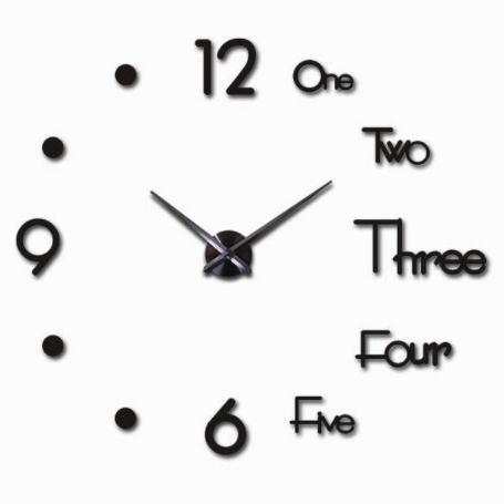 Laurel Wall Clock | DIY and Large Clocks – ClockCanvas