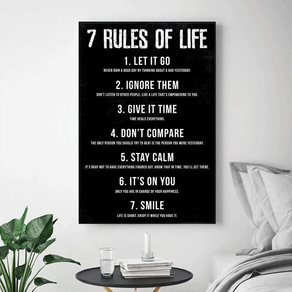 Rules of Life Canvas – ClockCanvas