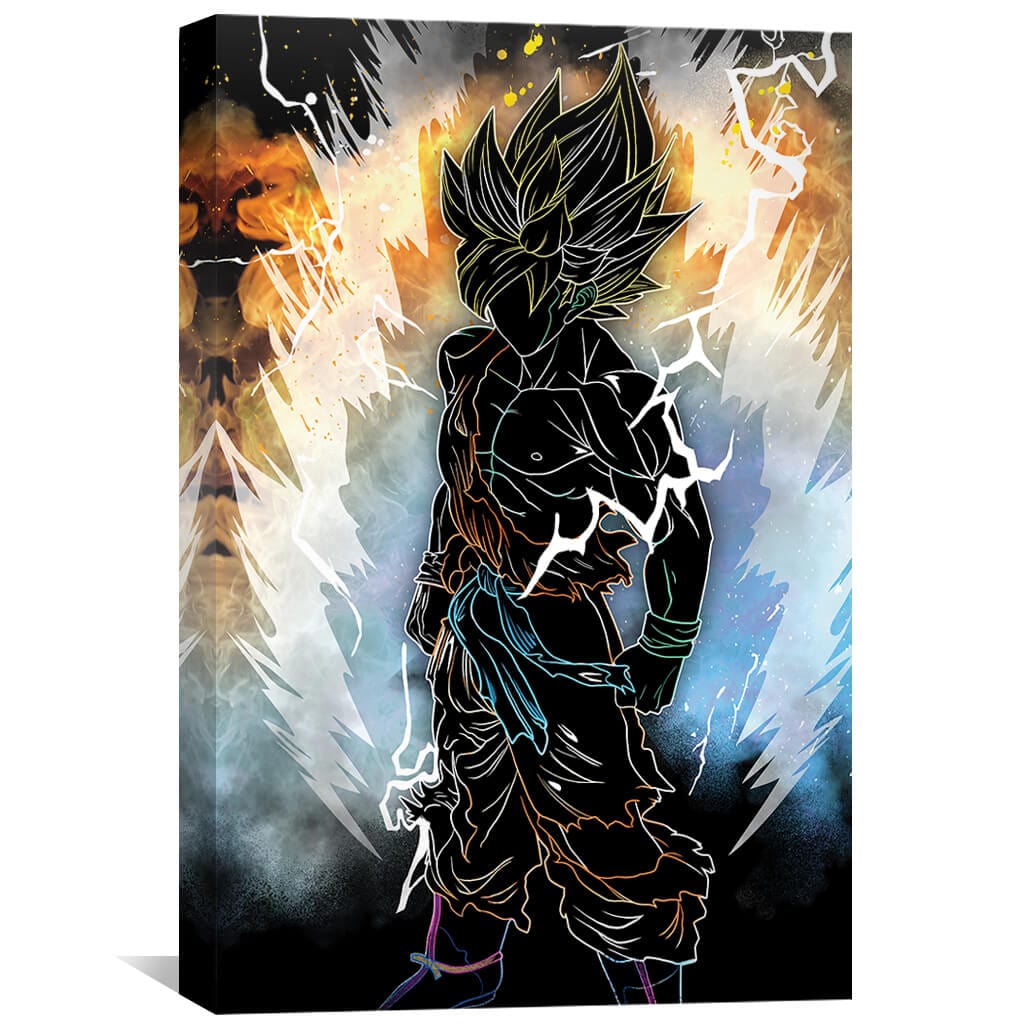 Shadow Saiyan Canvas – ClockCanvas