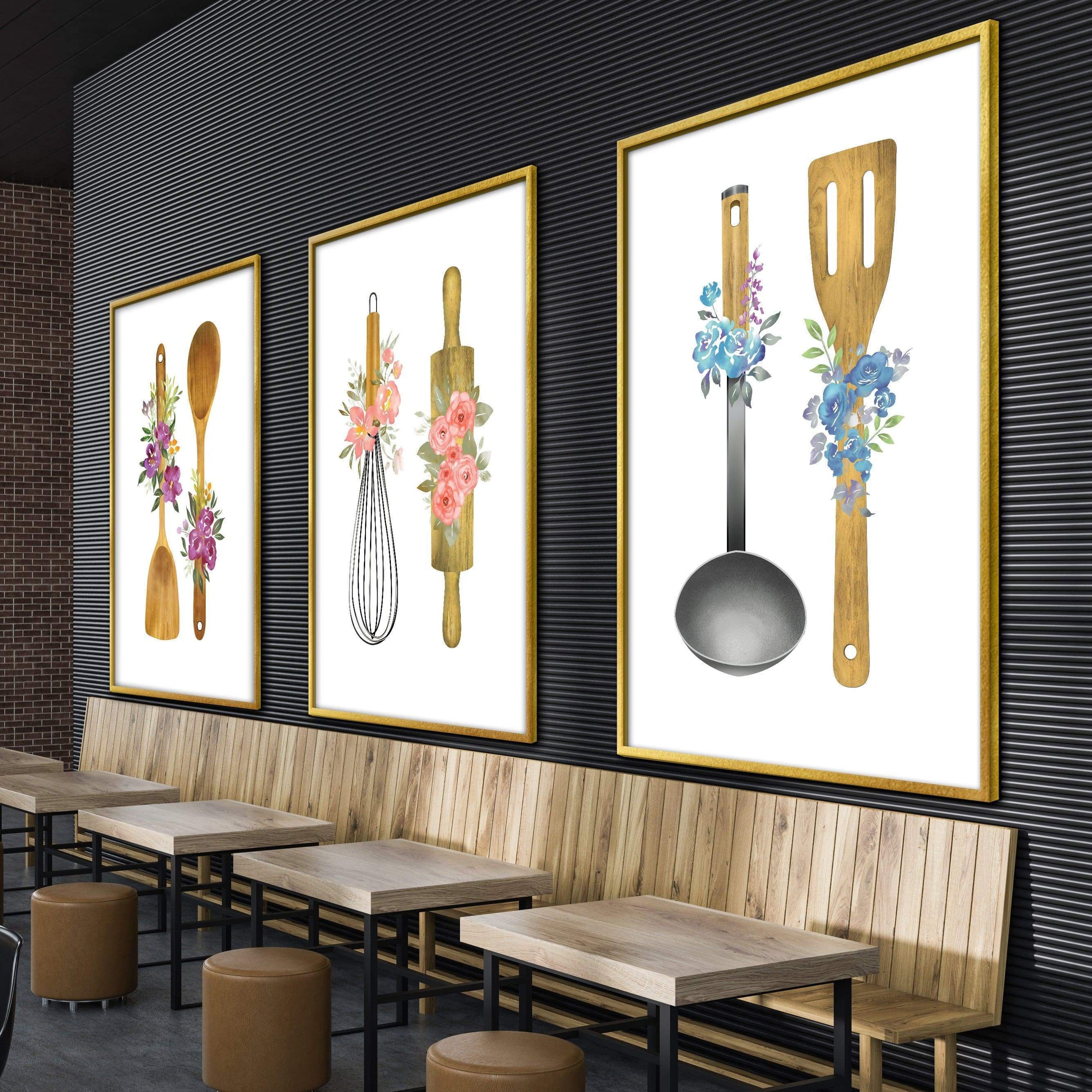 Spring Kitchen Canvas – ClockCanvas