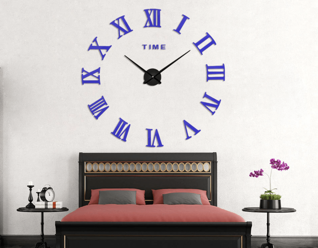 The Roman Wall Clock | DIY and Large Clocks – ClockCanvas