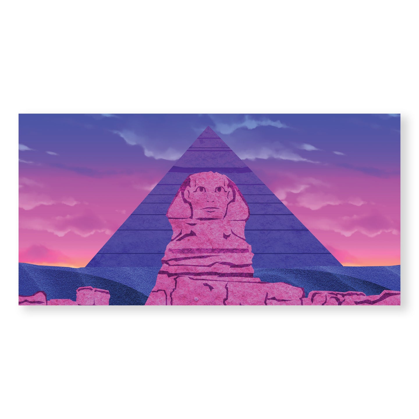 Twilight Sphinx Canvas – ClockCanvas