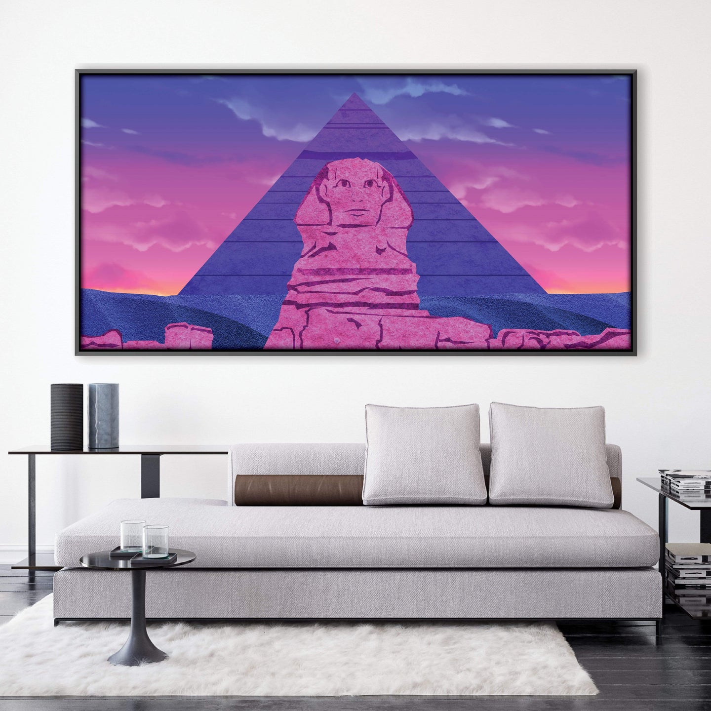 Twilight Sphinx Canvas – ClockCanvas
